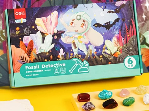 Deli Dečija igračka Kreativni set za iskopavanje Dijamant 74357