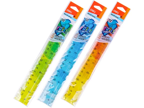 Deli Lenjir matematički 30cm EH651