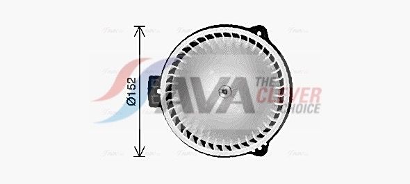Ventilator kabine/unutrašnjeg prostora AVA Clever Choice OL8728