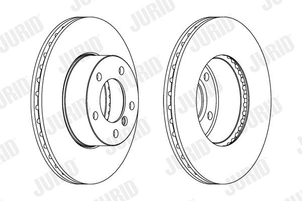 Kočioni disk JURID 562342JC
