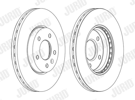 Kočioni disk JURID 562631JC-1