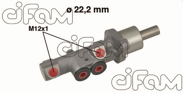 Glavni kočioni cilindar CIFAM 202-534