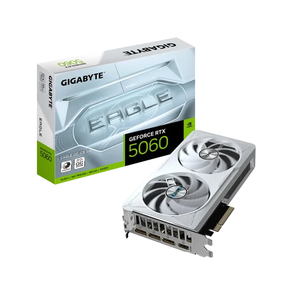 Grafička karta Gigabyte GeForce RTX 5060 Eagle OC GV-N5060EAGLEOC ICE-8GD 8GB GDDR7