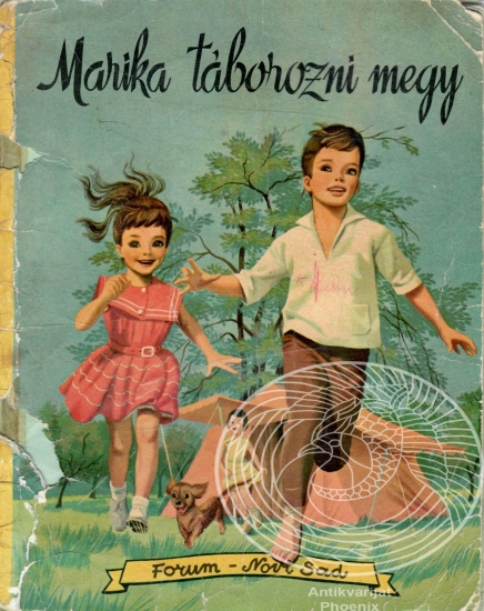 Marika táborozni megy