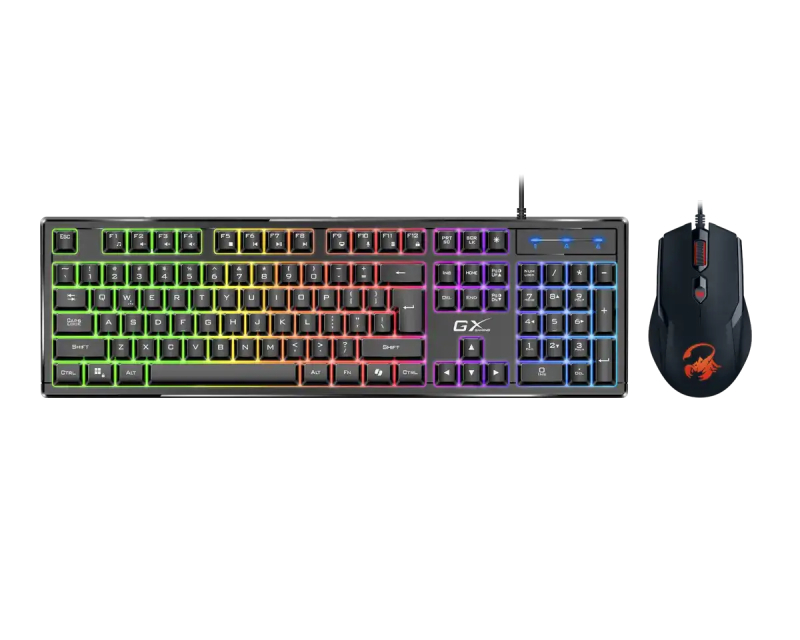 GENIUS Scorpion KM-GX6 Gaming RGB USB US crna tastatura + miš