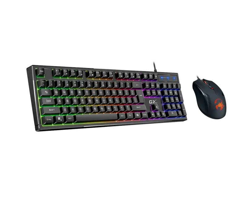 GENIUS Scorpion KM-GX6 Gaming RGB USB YU crna tastatura + miš
