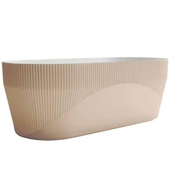 COPEN GINGER Kada samostojeća 1700x800x580mm bež/mat bela