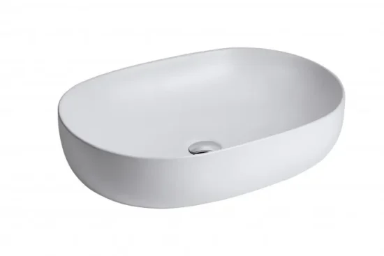 Lavabo nadgradni MINOTTI 600x415x135 mat beli