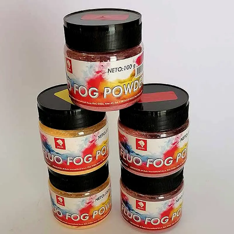Meleg Bait FLUO FOG POWDER 100gr ŽUTA
