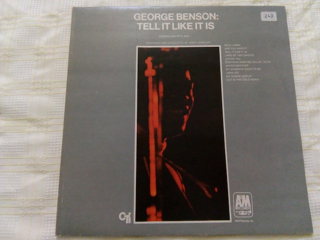 George Benson - Tell It Like It Is