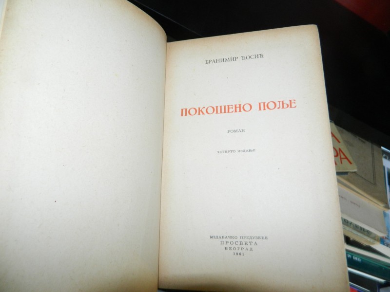 Pokošeno polje, Branimir Ćosić