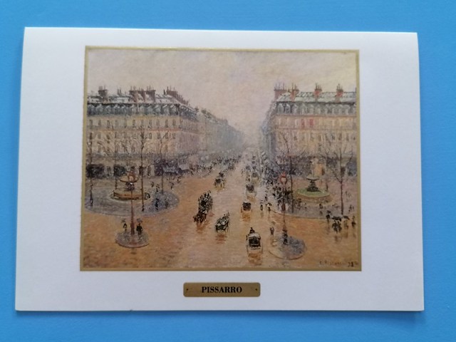 Unicef čestitka - Pissarro