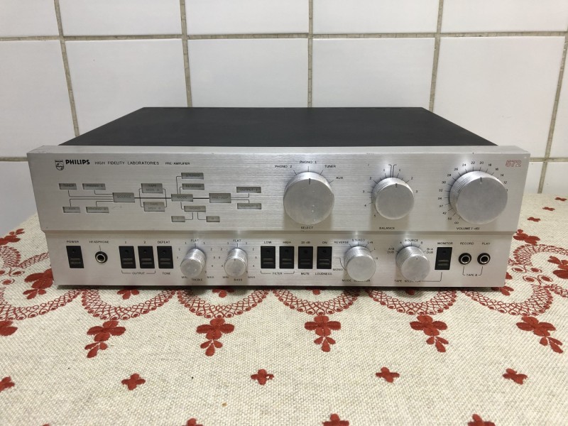 Philips AH-572 preamp