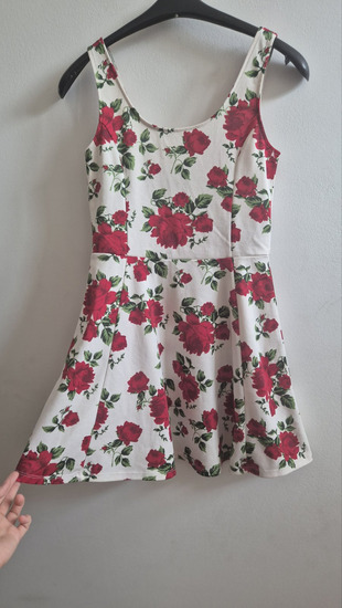 Letnja haljina sa ruzicama