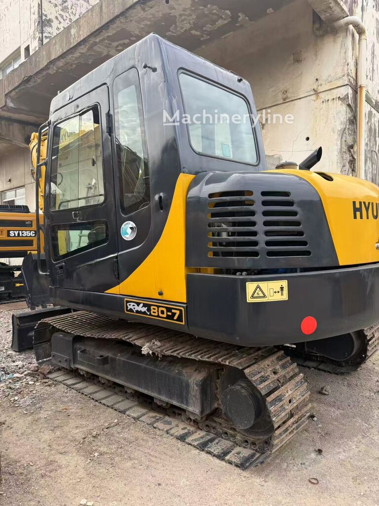 Hyundai R80-7 mini bager