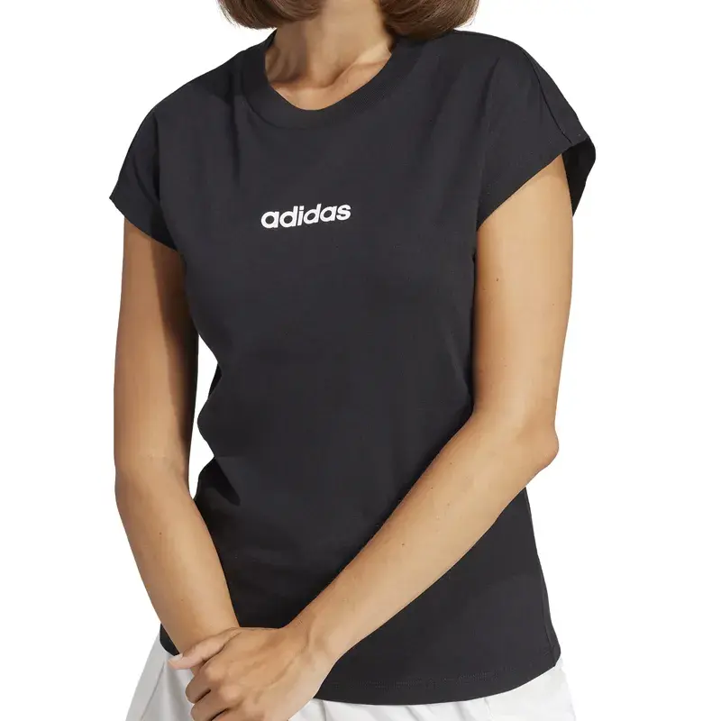 Adidas Ženska majica W LIN SJ T, Crna