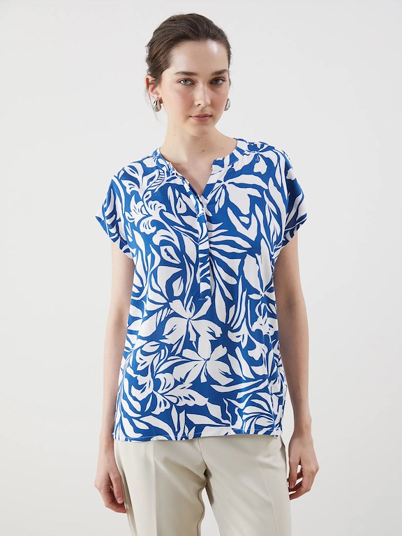 LC Waikiki Ženska bluza S5GK06Z8-LQQ, Plava