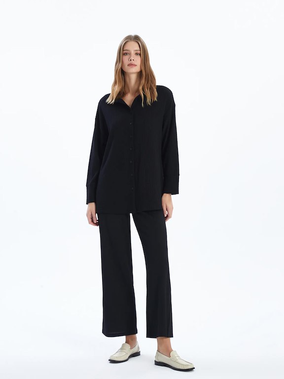 LC Waikiki Ženske pantalone S5AH03Z8-CVL, Crne