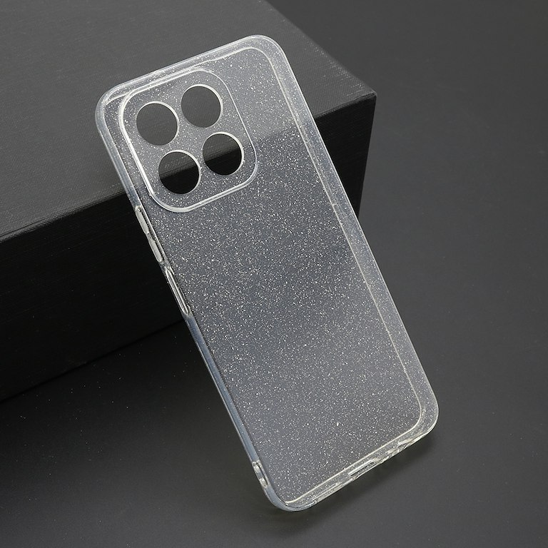 Zastitna maska (futrola) SPARKLING - Huawei Honor X6b providna (MS)