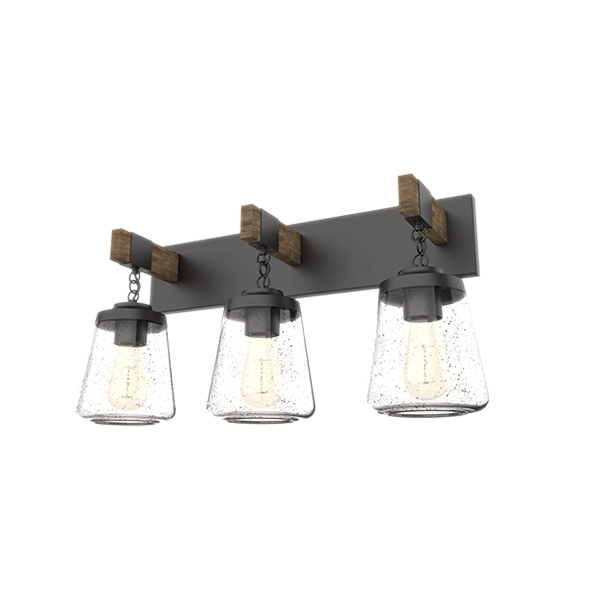 Zidna lampa Paola 3xE27 Elmark 955PAOLA3W/BL