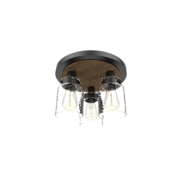Zidna lampa 3xE27 Bianca Elmark 955BIANCA3/BL