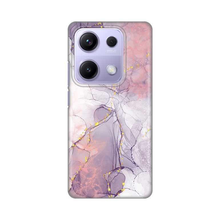 Zastitna silikonska maska (futrola) PRINT - Xiaomi Redmi Note 14s Pink Marble