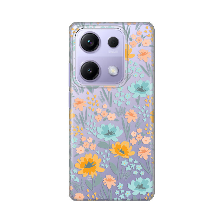 Zastitna ultra tanka (skin) maska / futrola PRINT - Xiaomi Redmi Note 14s Lovely Flowers