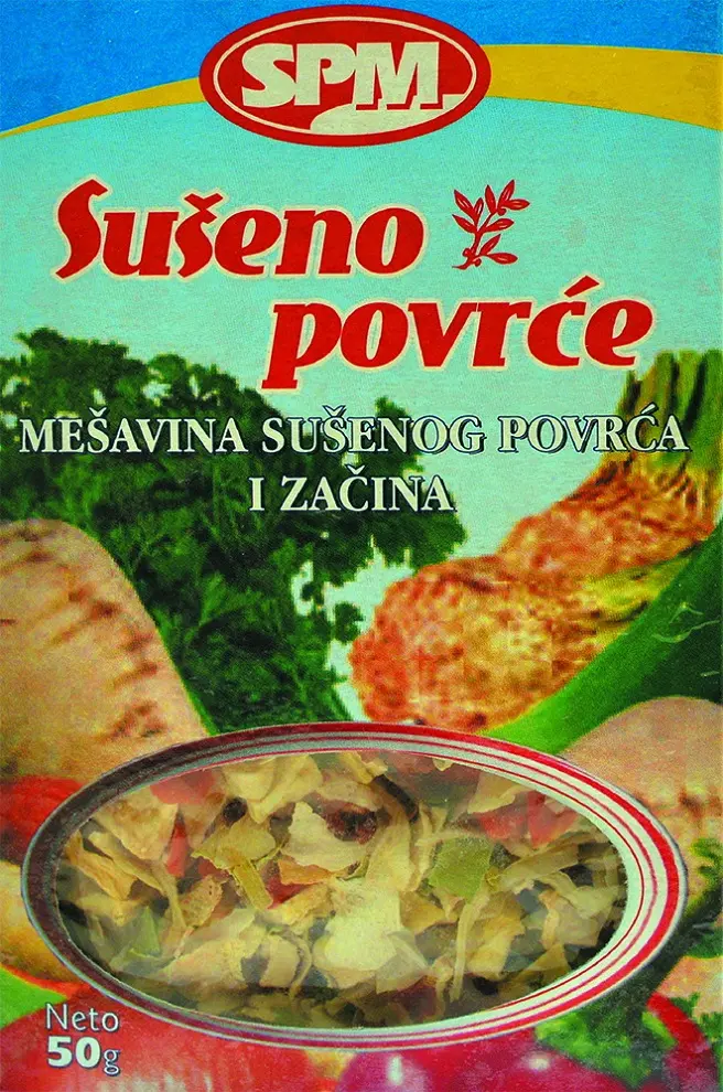 SPM Mešavina sušenog povrća i začina, 50g