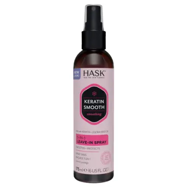 HASK Sprej 5u1 za zaštitu kose od toplote - Keratin Smooth