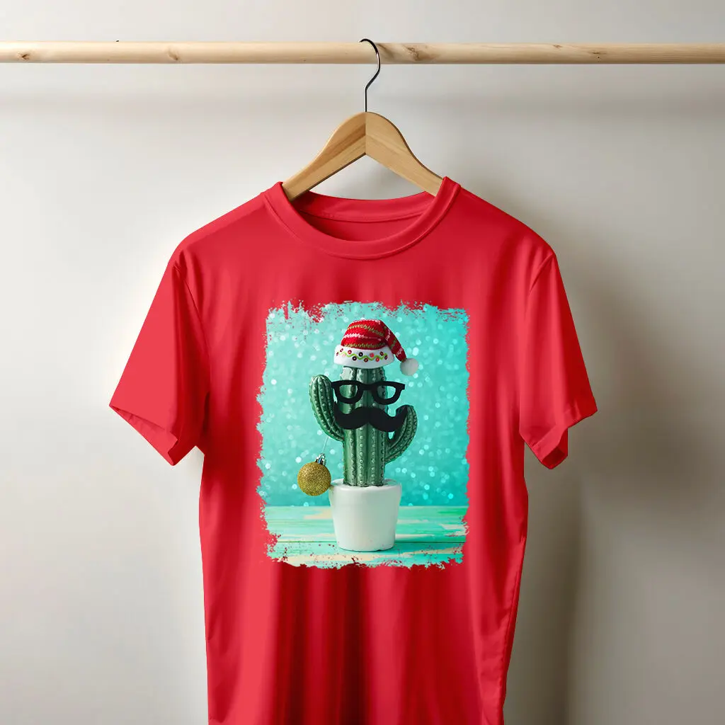 Camiseta Majica sa štampanim printom Cam 752, Muška, Grimizna