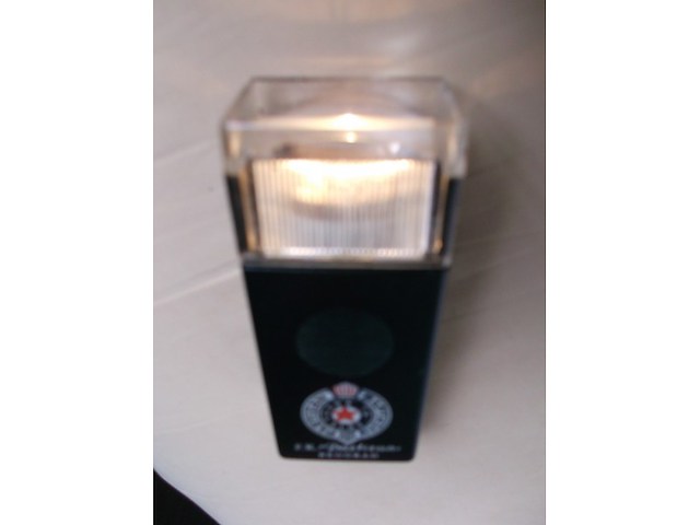 FK Partizan - stara baterijska lampa - ispravna