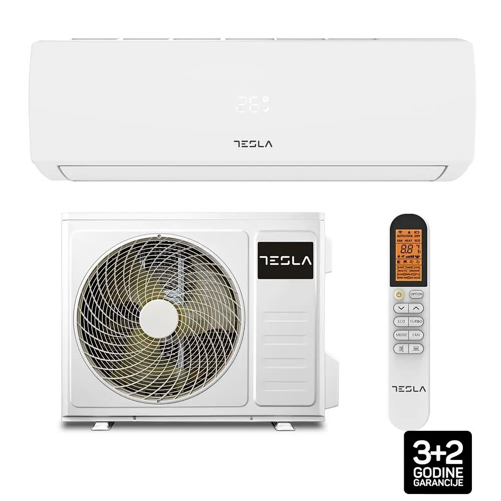 Tesla Inverter klima TA73QQCT-2432IAWT, 24 000 BTU, Bela