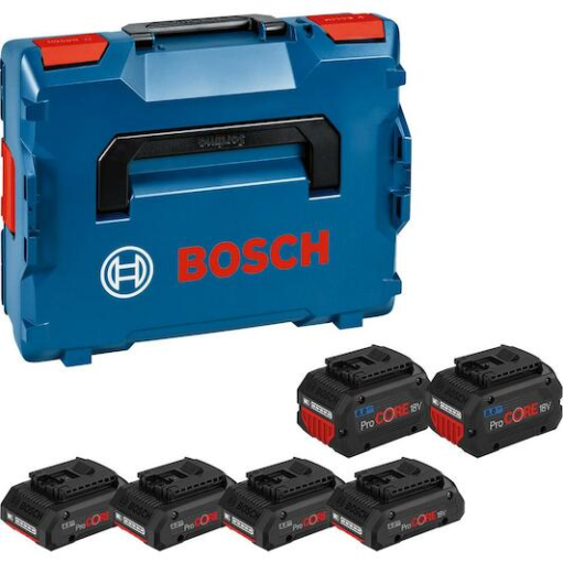 Bosch AKUMULATORSKI PAKET 4x PC18V4.0+2x PC18V, 1600A02A2T