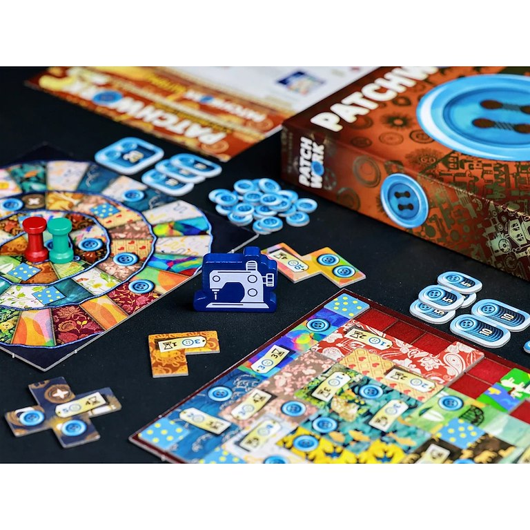 Board Game Patchwork Gold - 10 Year Anniverasry Edition