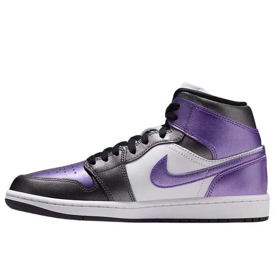 WMNS AIR JORDAN 1 MID 'METALLIC PURPLE'