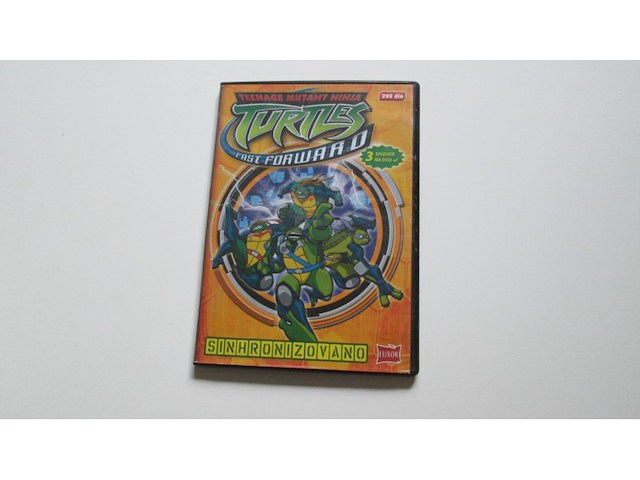 Teenage mutant ninja turtles 1, Fast forward, DVD