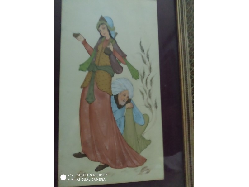 Persijska minijatura 37cmx27cm