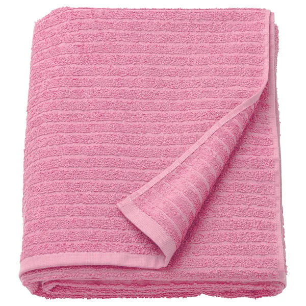 Veliki peškir za kupanje, roze, 100x150 cm