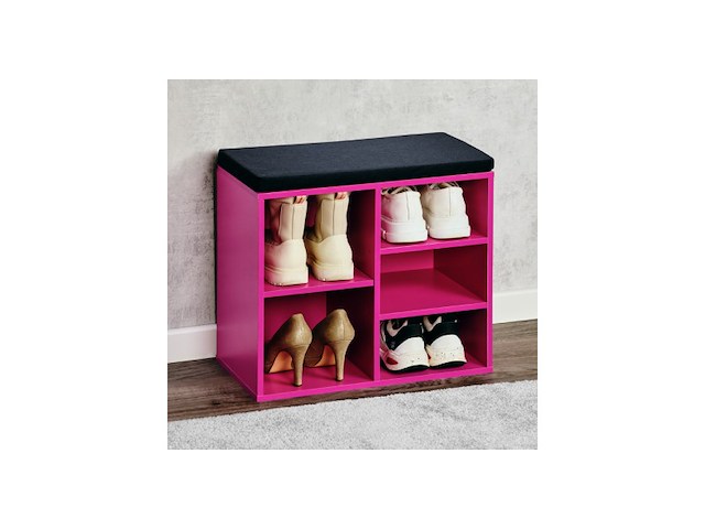 Kesper KSP15964 MINI CIPELARNIK ROZI SA JASTUKOM ZA SEDENJE 51.5 x 48 x 29,5 CM