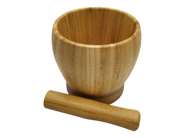 Kinghoff KH1617 AVAN I TUČAK ZA ZAČINE OD BAMBUSA 11,5CM