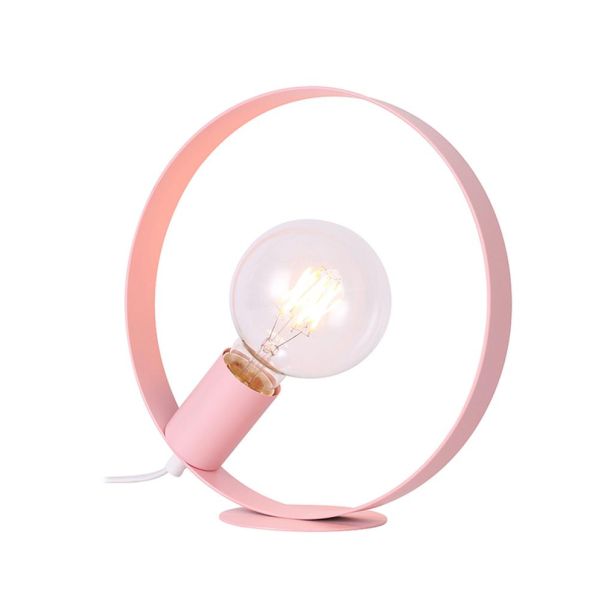 Nexo Stona Lampa Bela Roza 1x40W E27