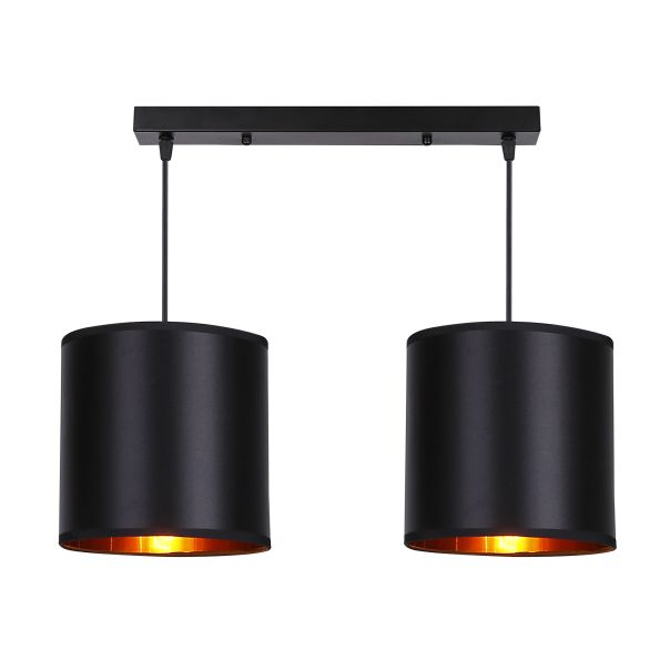 Candi Lux Viseća Lampa Crna 4 2x40W E27