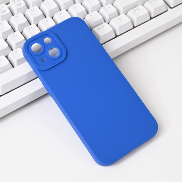 Torbica Silikon Pro Camera za iPhone 13 6.1 plava