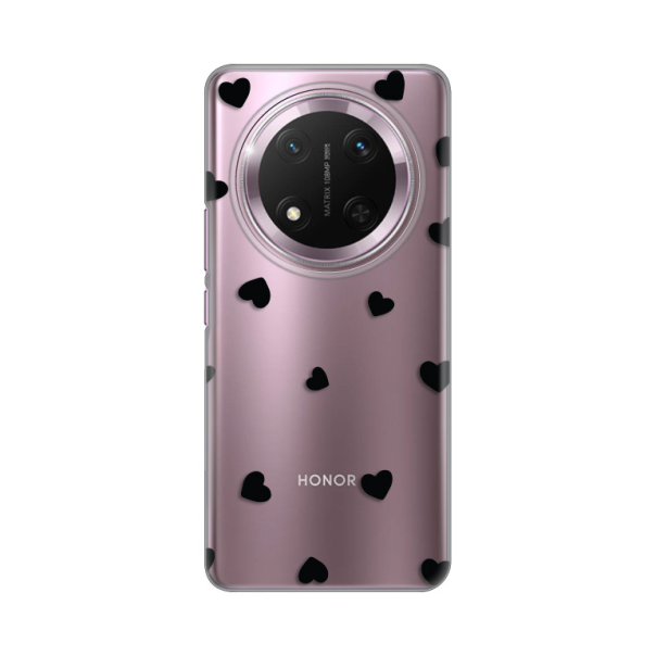 Maska za Honor Magic 7 Lite Hearts Silikonska Print Skin