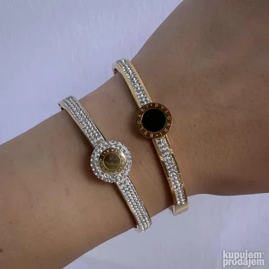 Bvlgari obruč narukvica od hirurškog čelika
