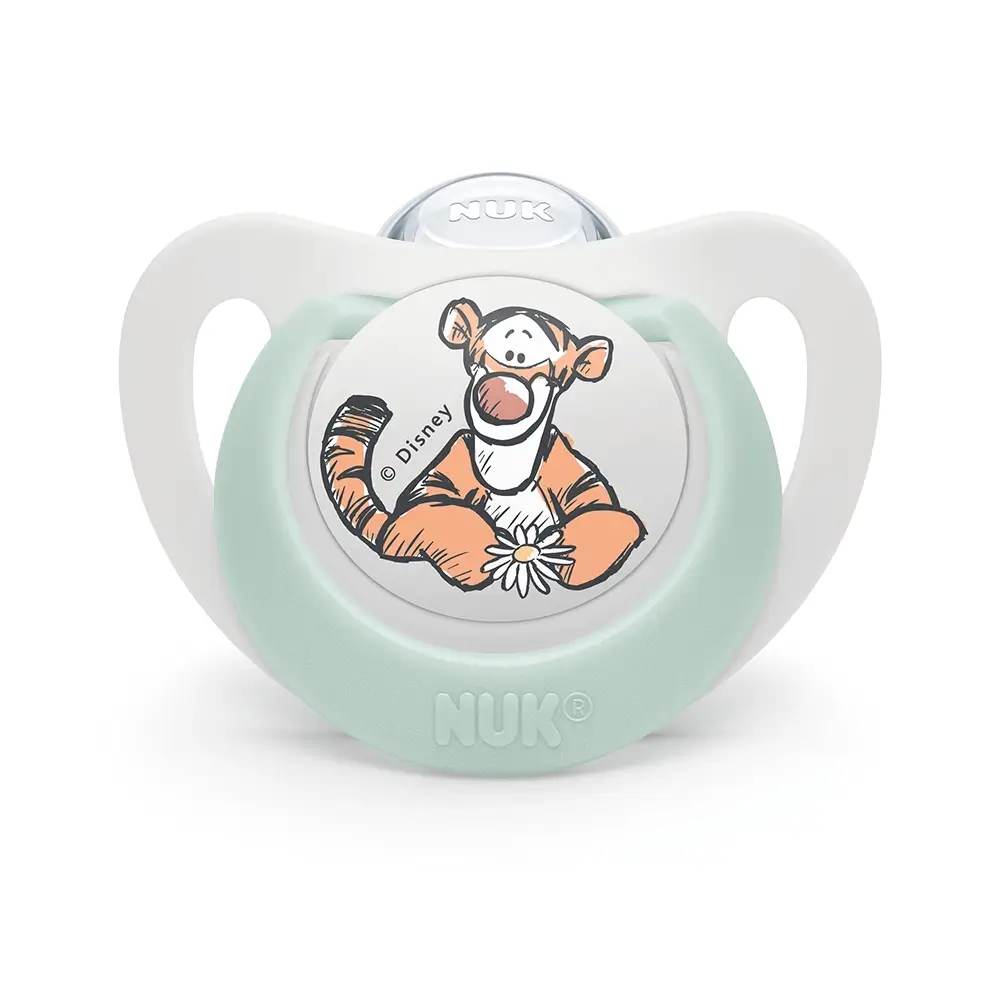 Nuk varalica silikon u kutiji Star Winnie the Pooh 6-18m
