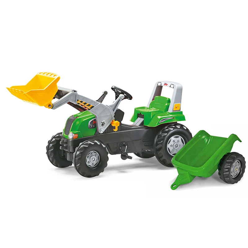 Traktor Na Pedale RollyJunior RT Sa Prikolicom I Utovarivačem