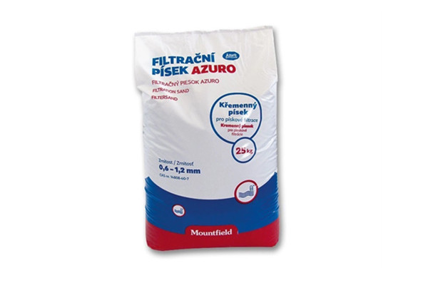 Pesak za peščanu pumpu 25 kg (0,6 -1,2 mm)