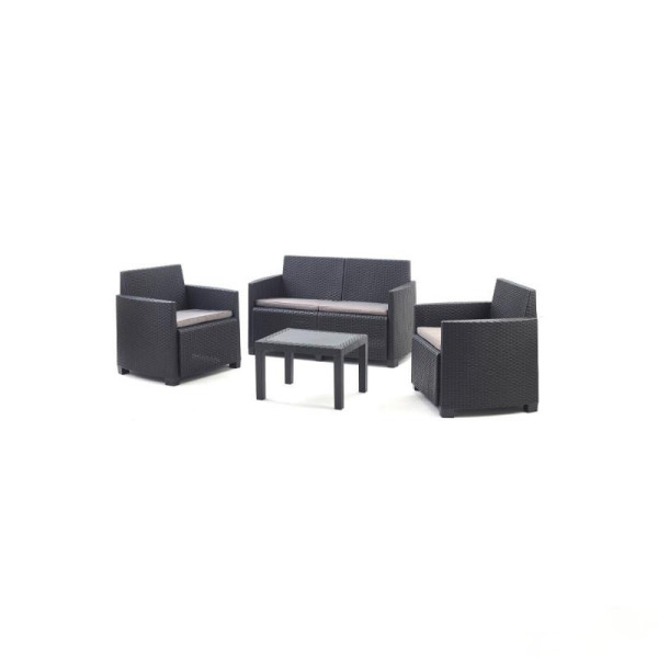 Baštenski set Arena sa 4 jastuka