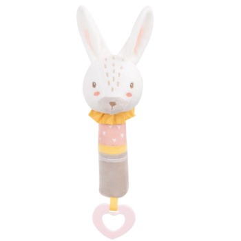 KikkaBoo Igračka pištalica sa glodalicom Rabbits in Love (KKB10331)